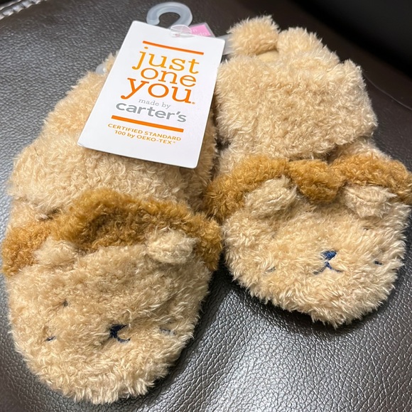 Carter's | Shoes | Nwt Carters Newborn Lion Slippers Just One You ...